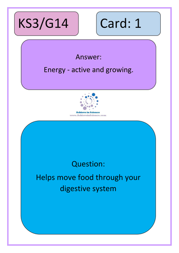 ks3 science revison bundle - pack d | Teaching Resources