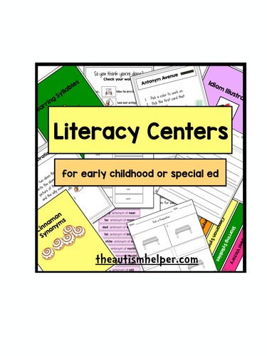 10 Literacy Centers for Special Education | Teaching Resources