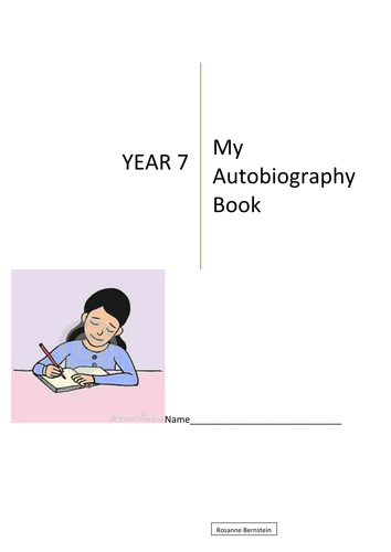 Autobiography booklet | Teaching Resources