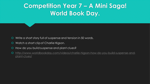 Mini Saga in 50 words | Teaching Resources