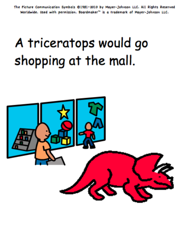 Adapted Dinosaur Book! Great for Children with Autism! | Teaching Resources