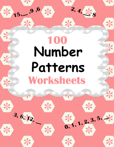Number Patterns Worksheets | Teaching Resources