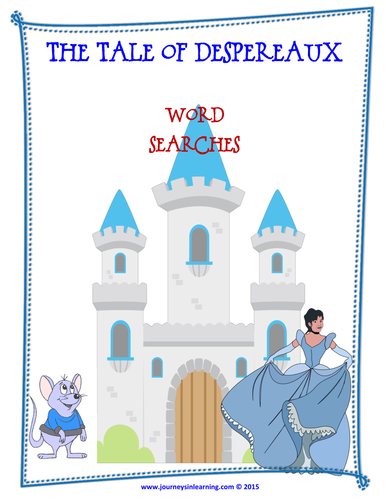 The Tale of Despereaux Word Searches | Teaching Resources