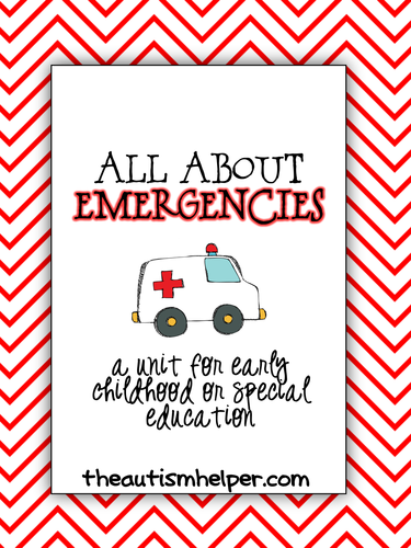 All About Emergencies {Unit for Special Education} | Teaching Resources