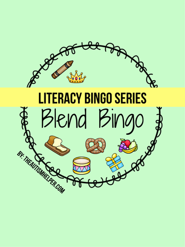 Blend Bingo | Teaching Resources