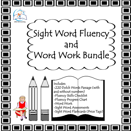 Sight Words Fluency and Word Work | Teaching Resources