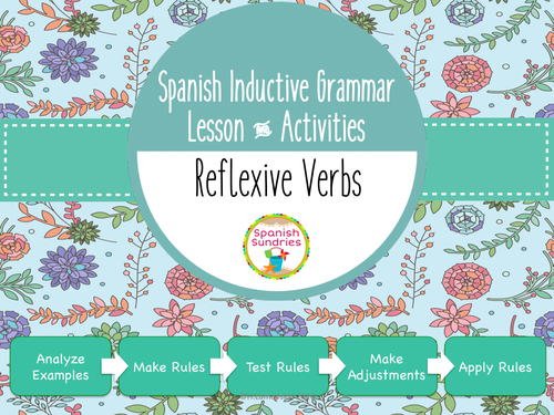 Spanish Inductive Grammar Lesson: Reflexive Verbs | Teaching Resources