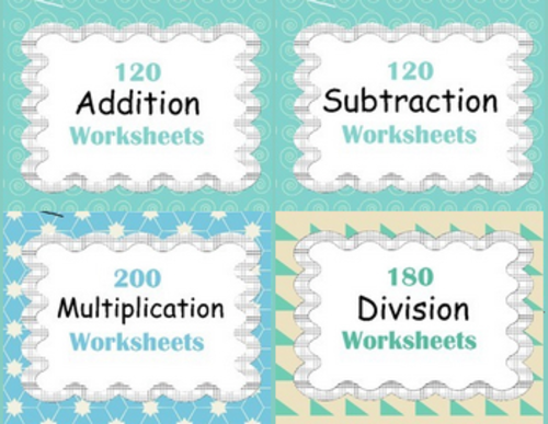 Basic Operations Bundle | Teaching Resources