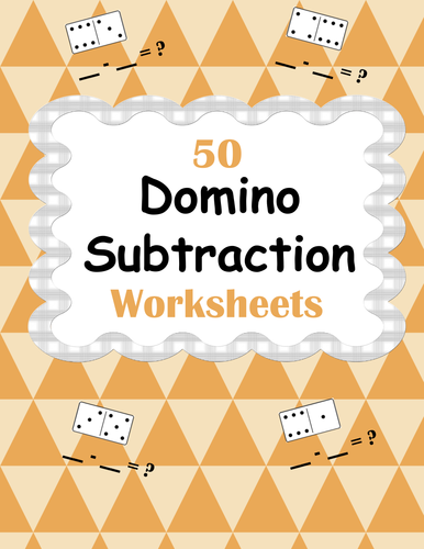 Domino Math Worksheets Bundle | Teaching Resources