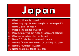 JAPAN RESOURCES AND JAPANESE LANGUAGE , MULTICULTURE AND DIVERSITY AND ...