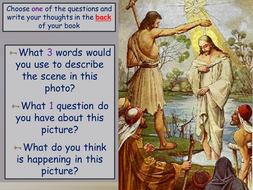 Origins of baptism | Teaching Resources