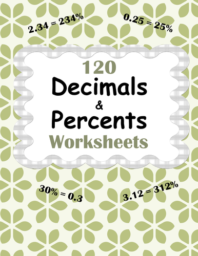 Decimals Worksheets Bundle | Teaching Resources