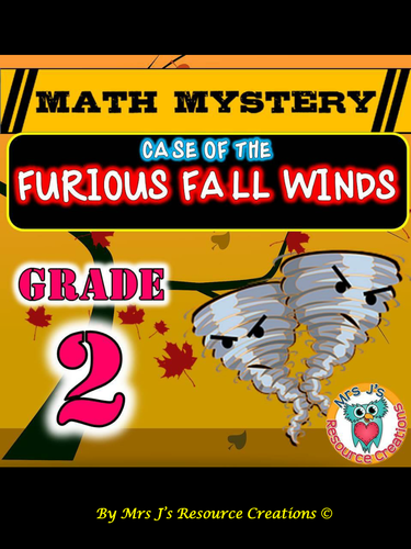 Fall Math Mystery (GRADE 2) | Teaching Resources