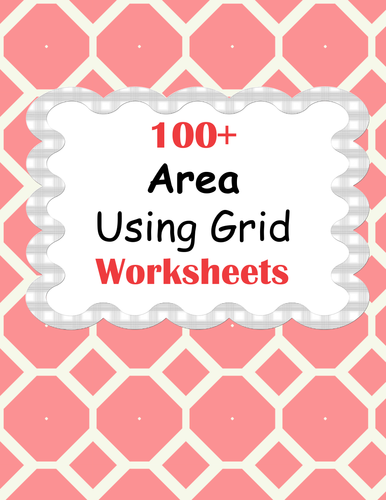 Area Using Grid Worksheets | Teaching Resources