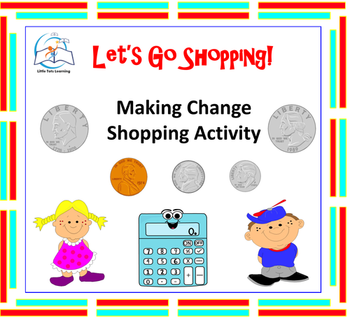 Counting Bills and Coins - Making Change Activities | Teaching Resources