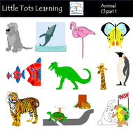 Animals Clip Art Mega Bundle 1 - Farm Animals, Wild Animals, Forest ...