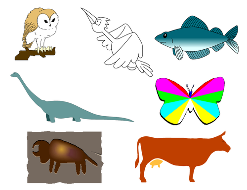 Animals Clip Art Mega Bundle 1 - Farm Animals, Wild Animals, Forest ...