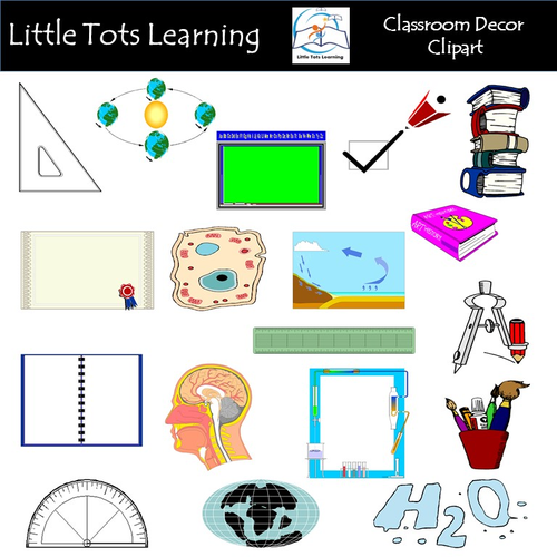 Classroom Decor Clip Art | Teaching Resources