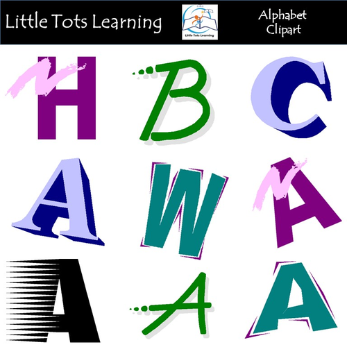 Alphabet Letters Clip Art Bundle | Teaching Resources