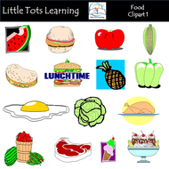Food Clip Art 1 (Food Groups Clip Art) | Teaching Resources