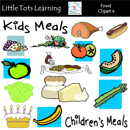 Food Clip Art Mega Bundle 4 (Food Groups Clip Art) | Teaching Resources
