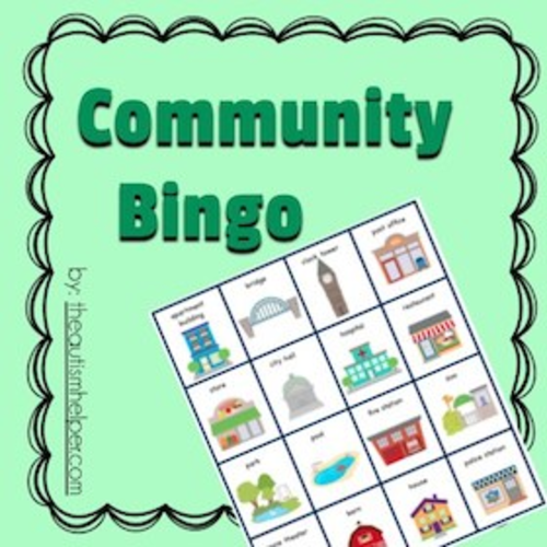 Community Bingo | Teaching Resources