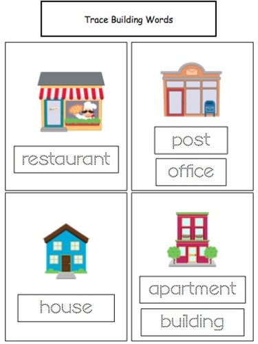 Community Vocabulary Unit {for Special Education} | Teaching Resources