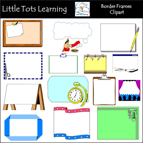 Border and Frames Clipart | Teaching Resources