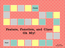 Feature, Function, and Class - Oh My! | Teaching Resources