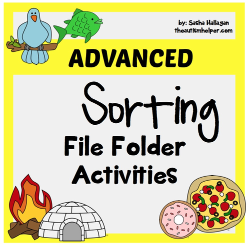 File Folder Activities for Advanced Sorting | Teaching Resources