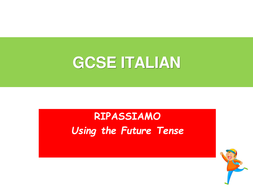 Italian the future tense | Teaching Resources