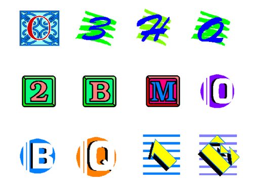 Alphabet & Numbers Clip Art - Commercial {LIFETIME LICENSE} - 303 PNG ...
