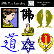 World Religions Clip Art | Teaching Resources