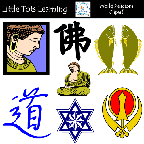 World Religions Clip Art | Teaching Resources
