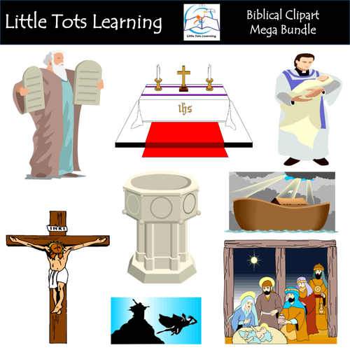 Biblical Clip Art Bundle | Teaching Resources
