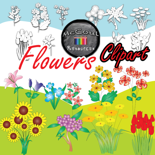 Flowers Clipart | Teaching Resources