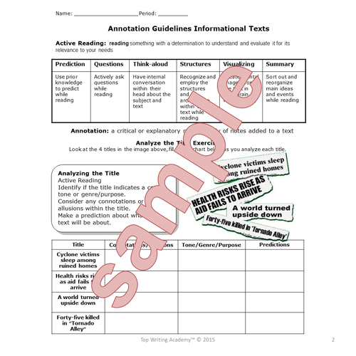 Non-Fiction Close Reading "Urban Legends" 4 Days Instruction | Teaching ...