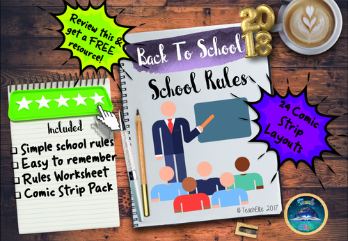 Back to School Rules | Teaching Resources