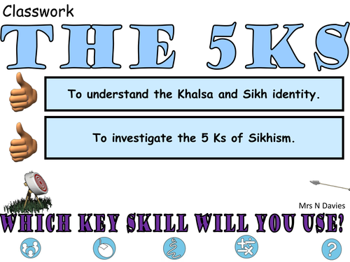The 5Ks | Teaching Resources