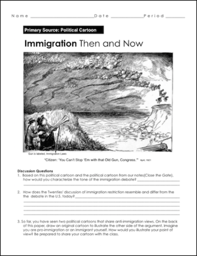 1920s Unit - PPTs w/Video Links, Primary Source Docs, Lesson Plans ...