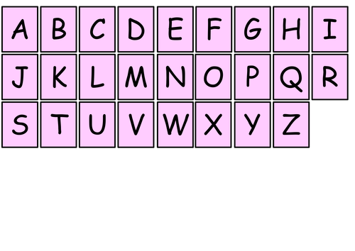 ALPHABET FLASHCARDS POSTERS WORKSHEETS ACTIVITIES LETTERS ABC girls ...