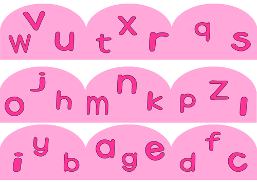 ALPHABET FLASHCARDS POSTERS WORKSHEETS ACTIVITIES LETTERS ABC girls ...