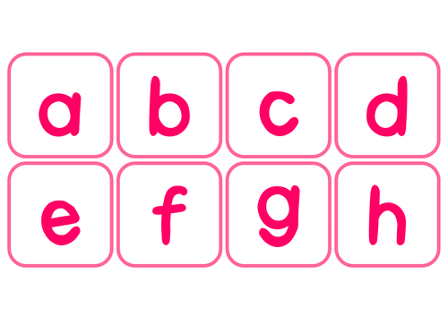 ALPHABET FLASHCARDS POSTERS WORKSHEETS ACTIVITIES LETTERS ABC girls ...