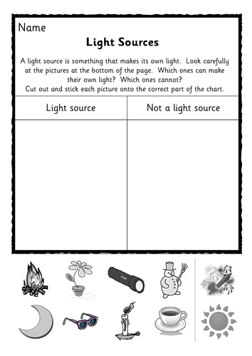Light and Dark Topic Pack | Teaching Resources