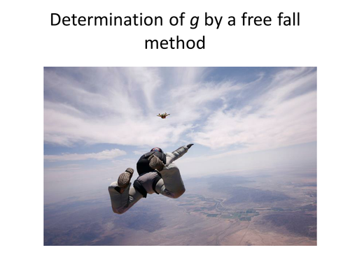 Physics A-Level Year 1 Lesson - Free Fall (PowerPoint AND lesson plan ...