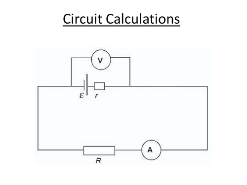 A-Level Physics - DC Direct Current Circuits - 5 PowerPoints and lesson ...
