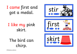 Decodable books 7 pages RWI Set 2 sound ir Phonics Year 1 | Teaching ...