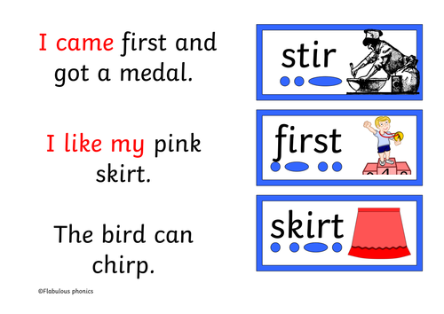 Decodable books 7 pages RWI Set 2 sound ir Phonics Year 1 | Teaching ...