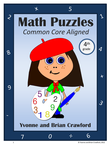 Math Puzzles - 4th Grade | Teaching Resources