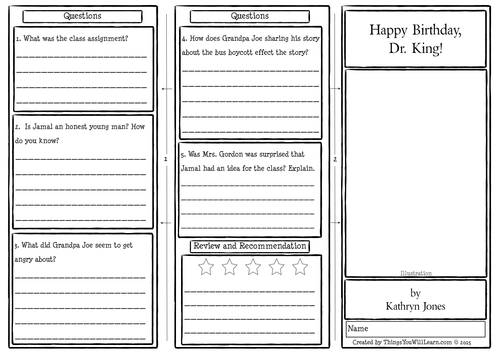 Heroes Comprehension Pamphlets (Houghton Mifflin 4 Theme 5) | Teaching ...